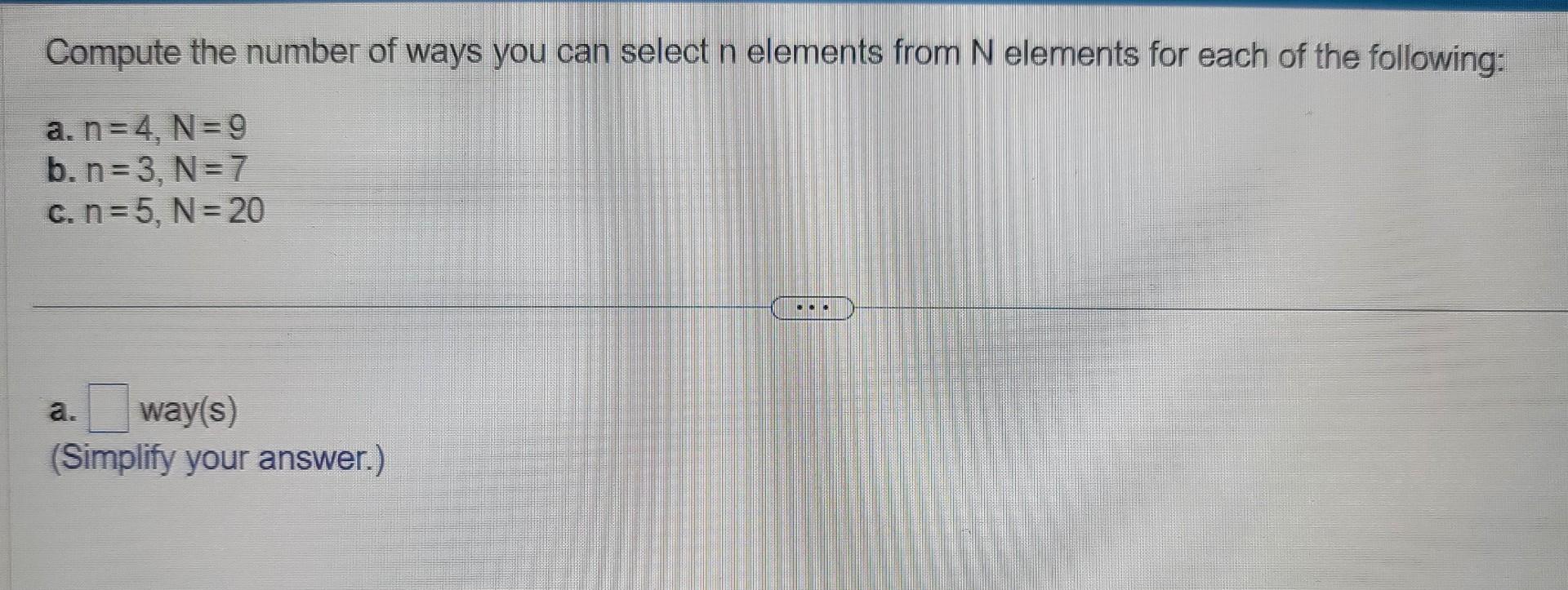 Solved Please show work a-c, so I can understand how to | Chegg.com