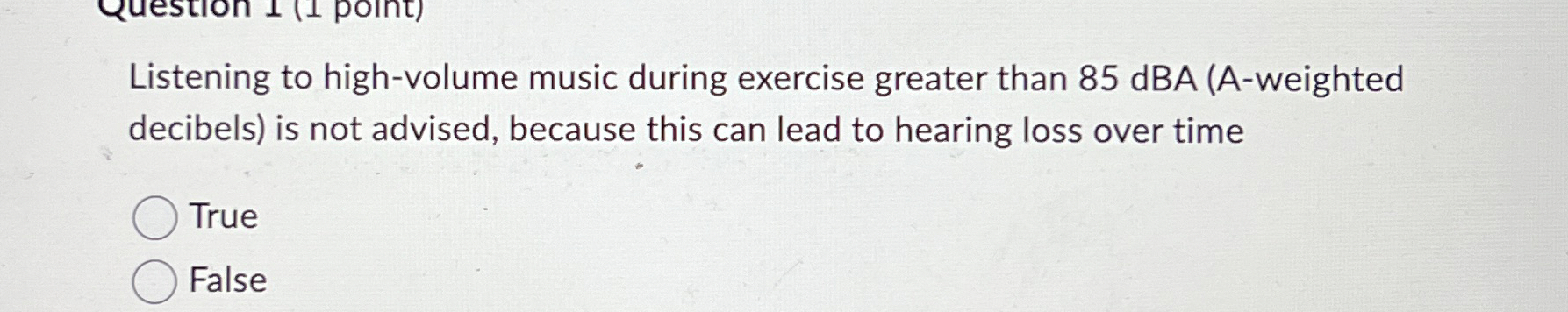 High Quality SOLUTION Listening to high-volume music during exercise ...
