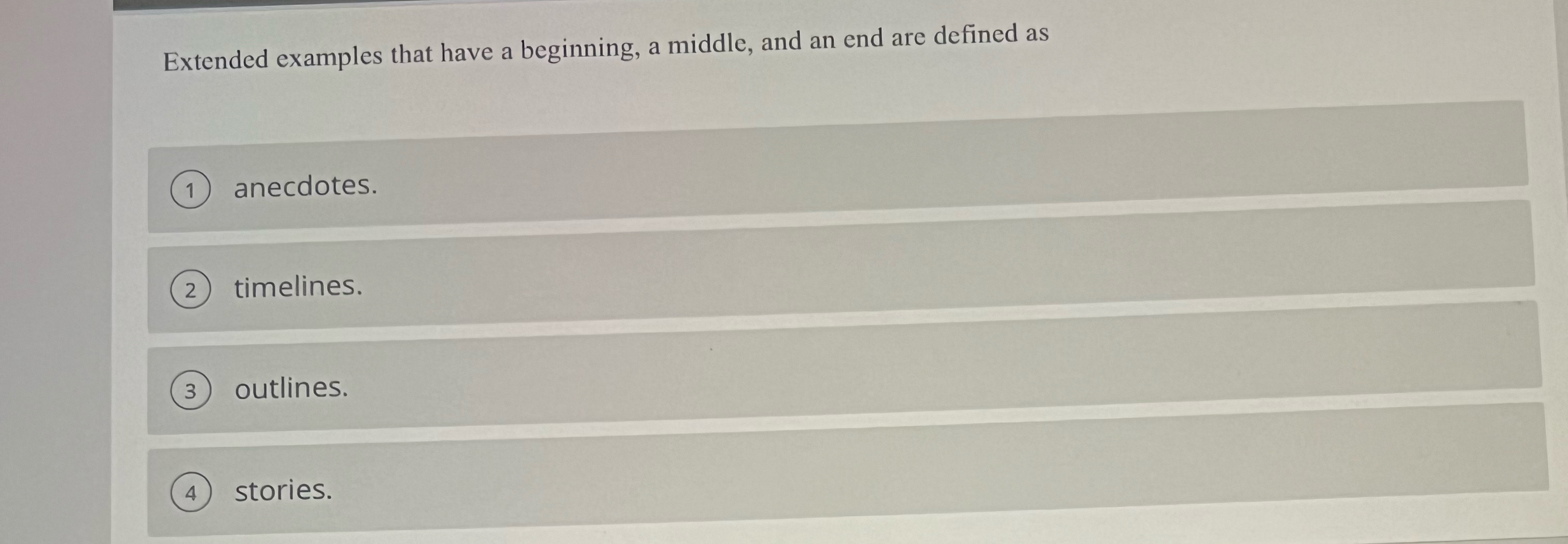 Solved Extended examples that have a beginning, a middle, | Chegg.com