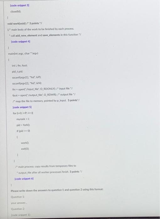Solved Answer questions and complete a C program that sorts | Chegg.com
