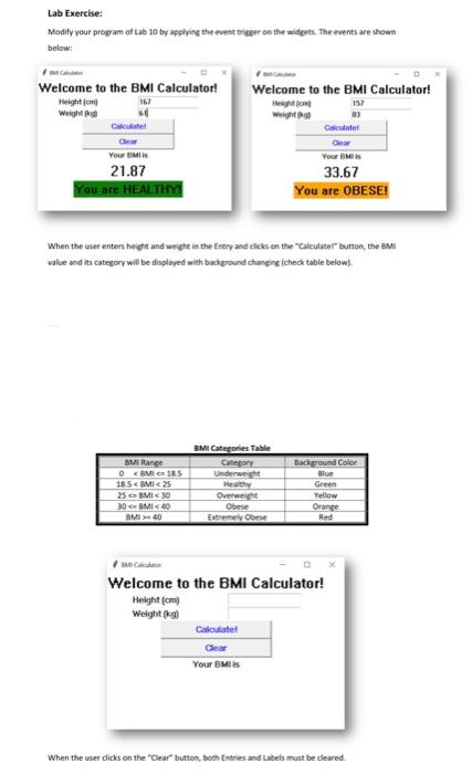 Solved Lab Exercise: Modity your program of Lab 10 by | Chegg.com