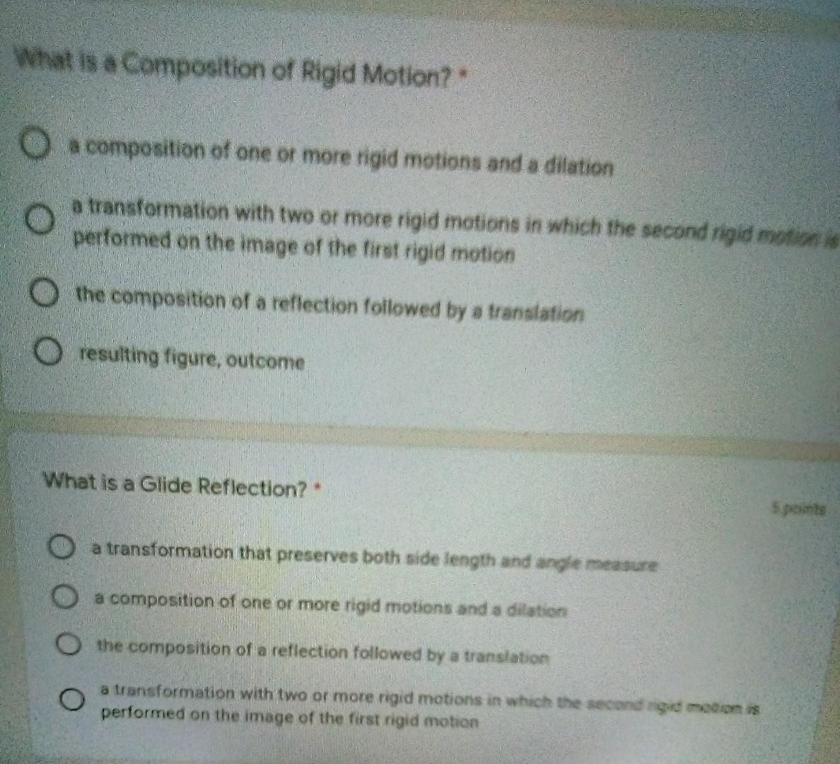 Solved What is a Composition of Rigid Motion? a composition | Chegg.com