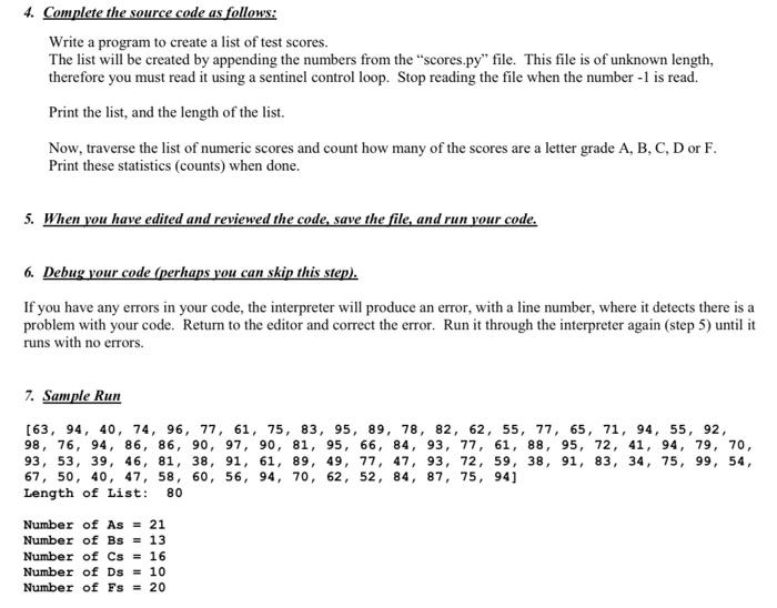 Solved 4. Complete the source code as follows: Write a | Chegg.com