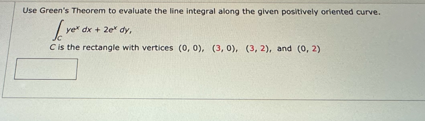 Use Green's Theorem to ﻿evaluate the line integral | Chegg.com