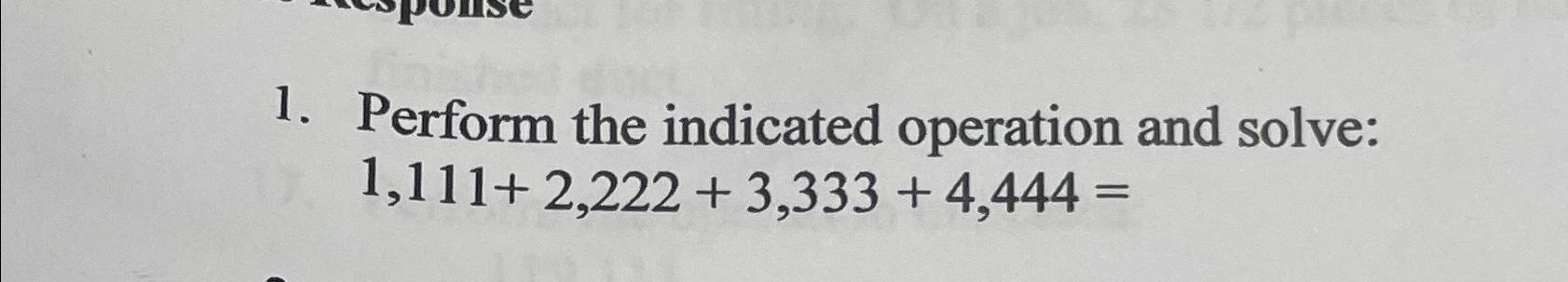 Solved Perform the indicated operation and | Chegg.com