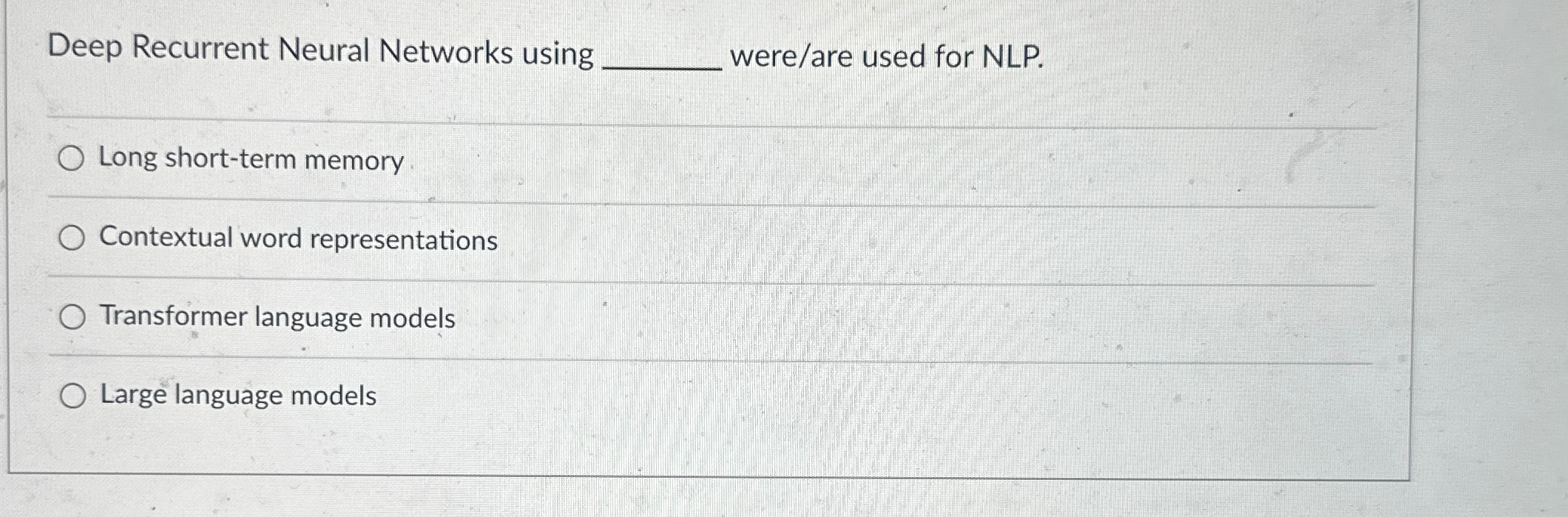Solved Deep Recurrent Neural Networks Usingwere Are Used For