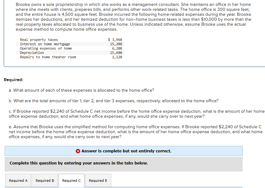 Solved by an EXPERT *I am having trouble getting the correct answer for ...
