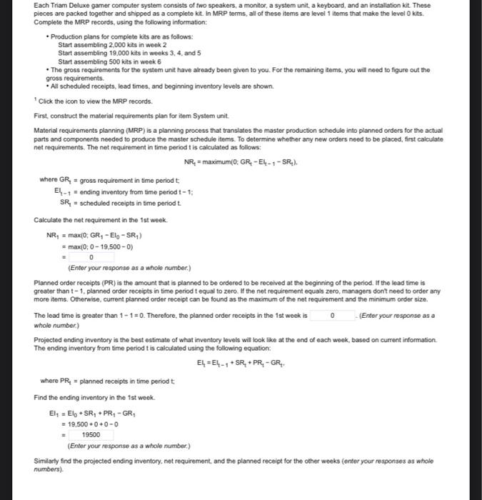 Solved The numbers are incorrect. Please provide the correct | Chegg.com