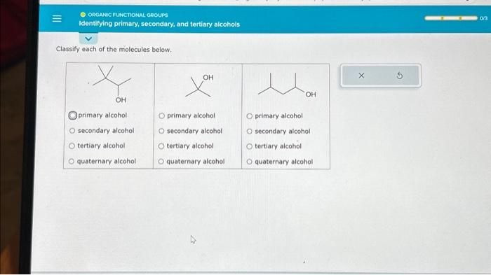 Solved Classify each of the molecules below. | Chegg.com