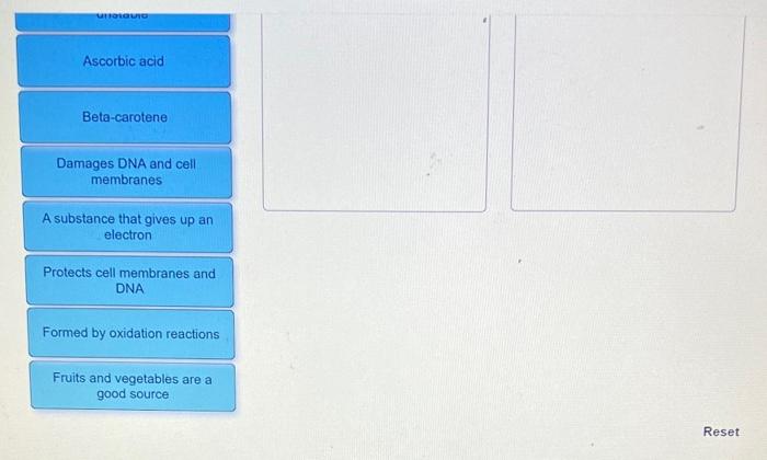 Solved Click and drag each statement in the left-hand column | Chegg.com