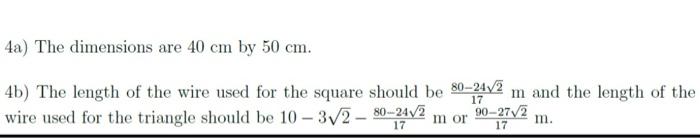 Solved (4) [14pts (a) A poster is to have a total area of | Chegg.com