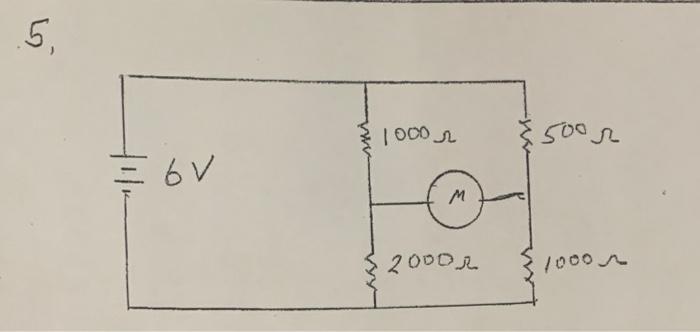 Solved 5. (15pts) For the circuit shown in ' 5 ' on the | Chegg.com