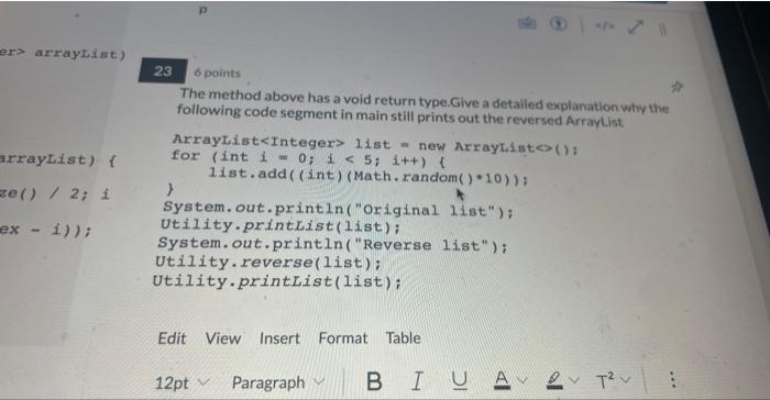 Solved Section 321 6 points All of the methods in the | Chegg.com
