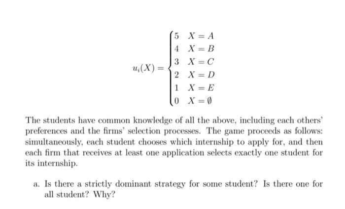 Solved 2. Consider the following situation. Five students, | Chegg.com