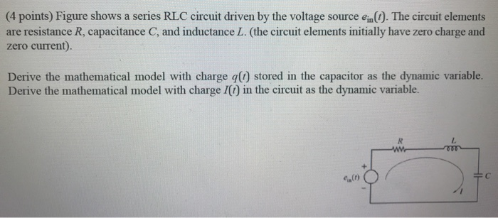 Solved Figure shows a series RLC circuit driven by the | Chegg.com
