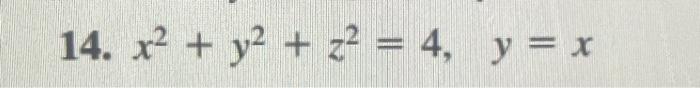 Solved Geometric Interpretations of Equations In Exercises | Chegg.com