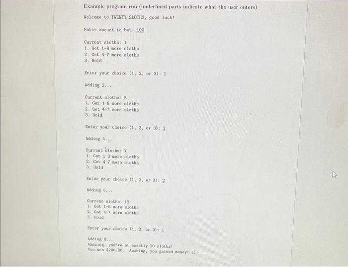 Solved 4. (12 points) Consider a one-player casino game | Chegg.com