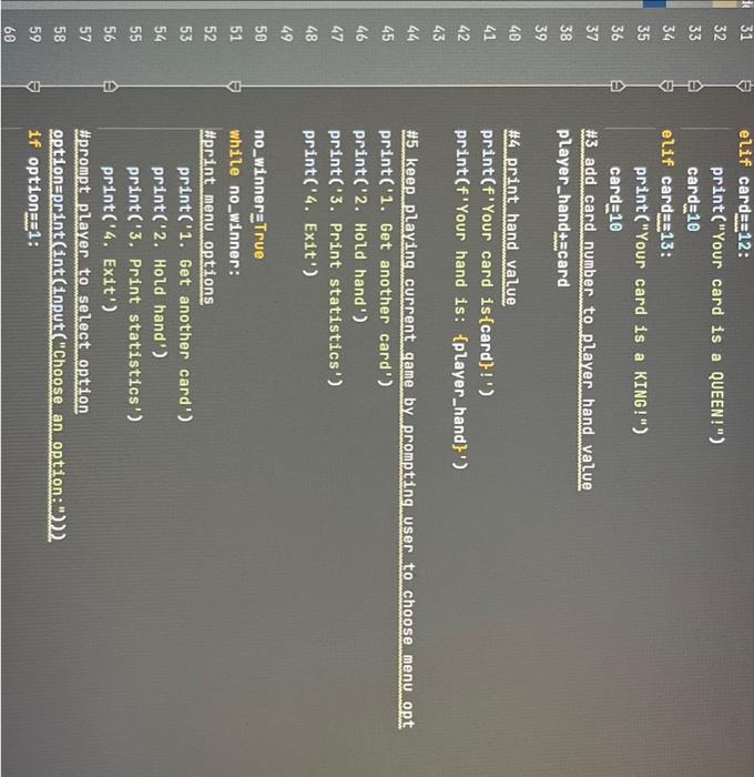 Solved hello, i have finished most of the code required | Chegg.com