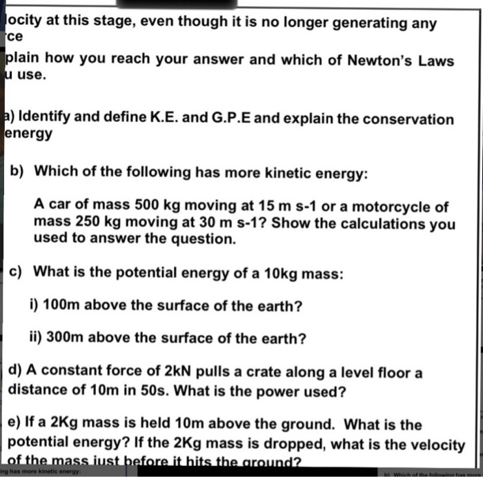 Solved . a) Define vector and scalar quantities. Selec ) | Chegg.com
