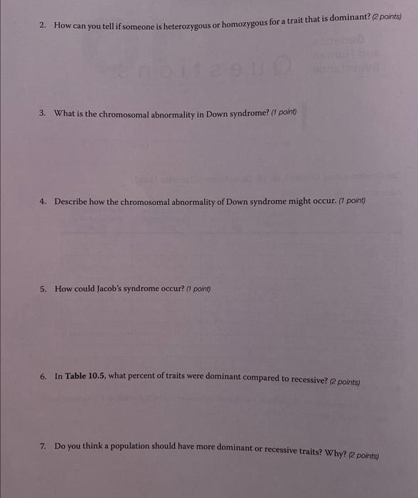 Solved On-Campus and Online Lab 10: Questions (20 points | Chegg.com