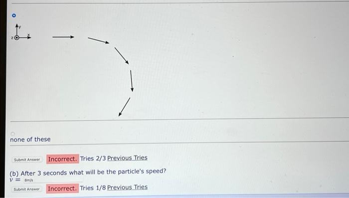 Solved The below code models a charged particle moving in an | Chegg.com