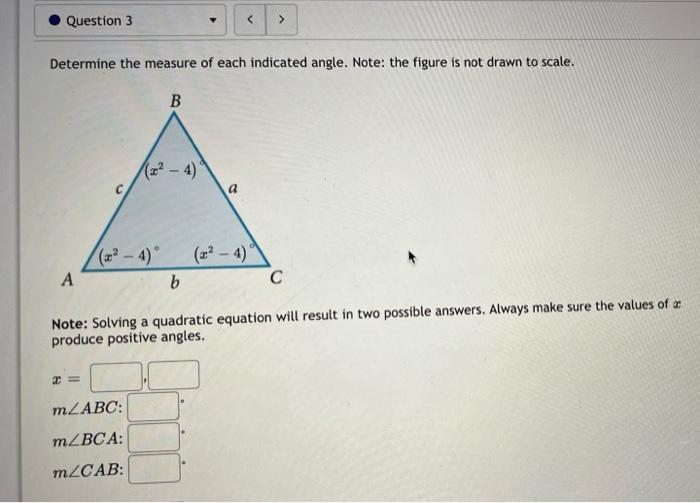 Solved Determine the measure of each indicated angle. Note: | Chegg.com