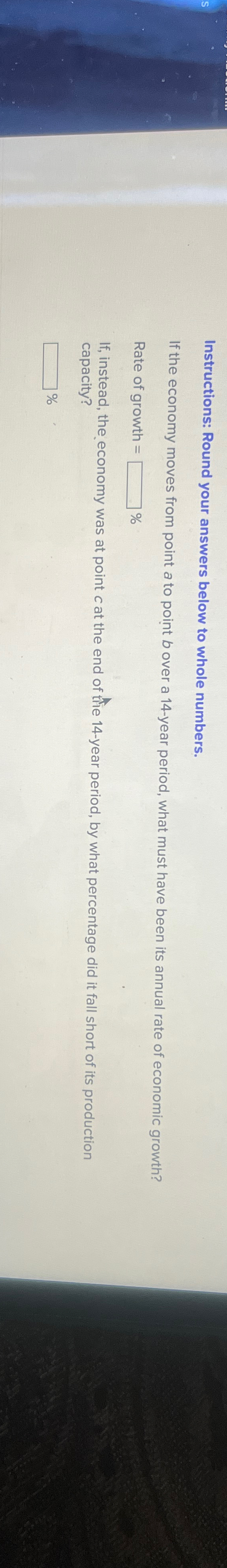 Solved Instructions: Round your answers below to whole | Chegg.com