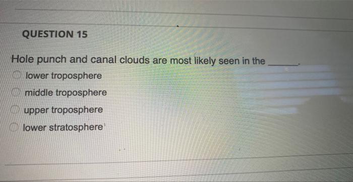 Solved As an aircraft ascends within the troposphere, the | Chegg.com