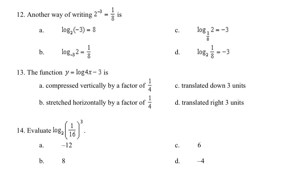 Solved Another way of writing 2-3=18 | Chegg.com