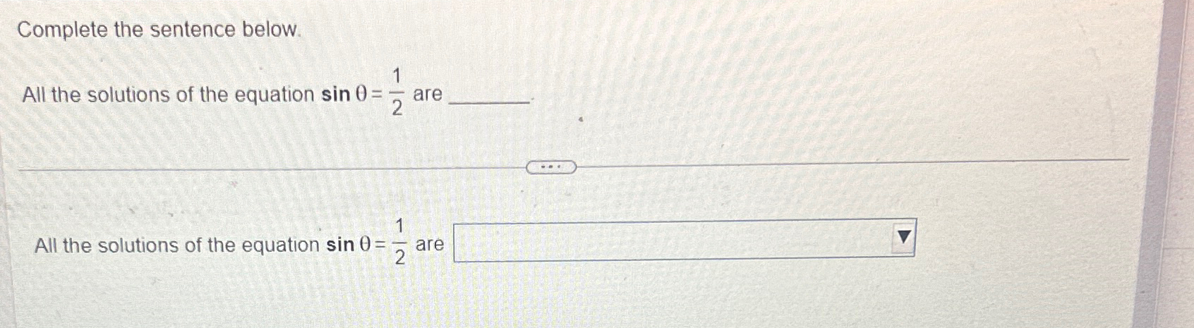 Solved Complete the sentence below.All the solutions of the | Chegg.com