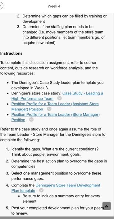 Solved Leaders develop position profiles to help them | Chegg.com