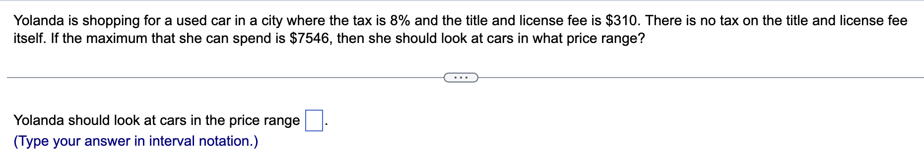 Solved Yolanda is shopping for a used car in a city where | Chegg.com