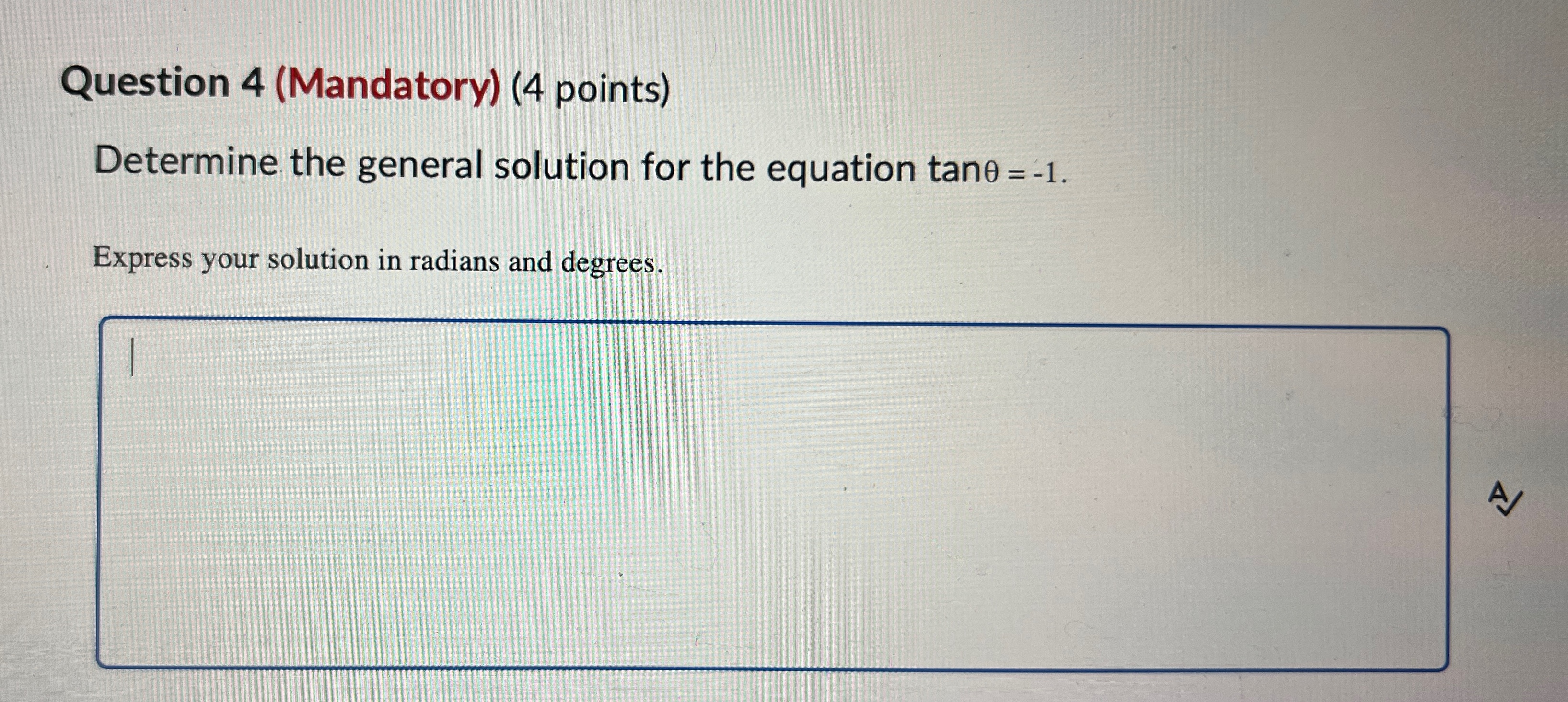 Solved Question 4 (Mandatory) (4 points)Determine the | Chegg.com Solved Question 4 (Mandatory) (4 points)Determine the | Chegg.com