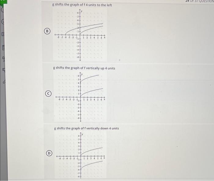 Solved Graph the given functions on the same rectangular | Chegg.com