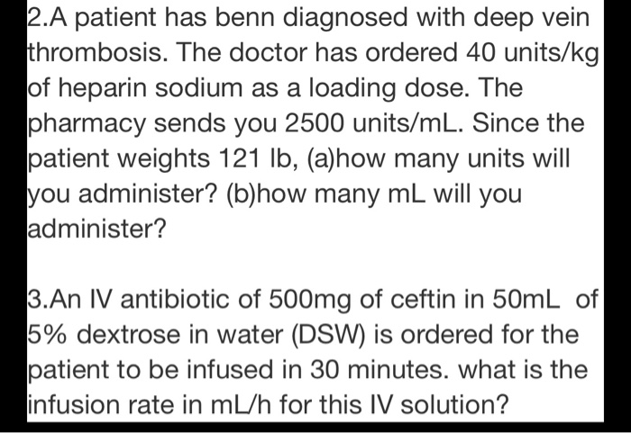 Solved 2.The order is Daypro(oxaproxin) 1.8g PO once daily | Chegg.com