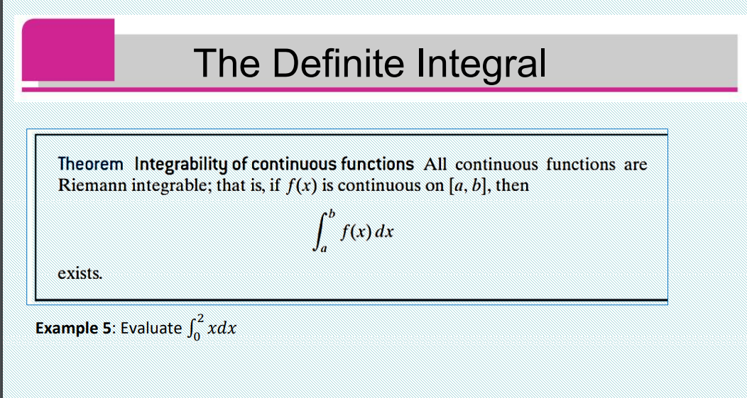 Solved Theorem Integrability of ﻿continuous functions All | Chegg.com