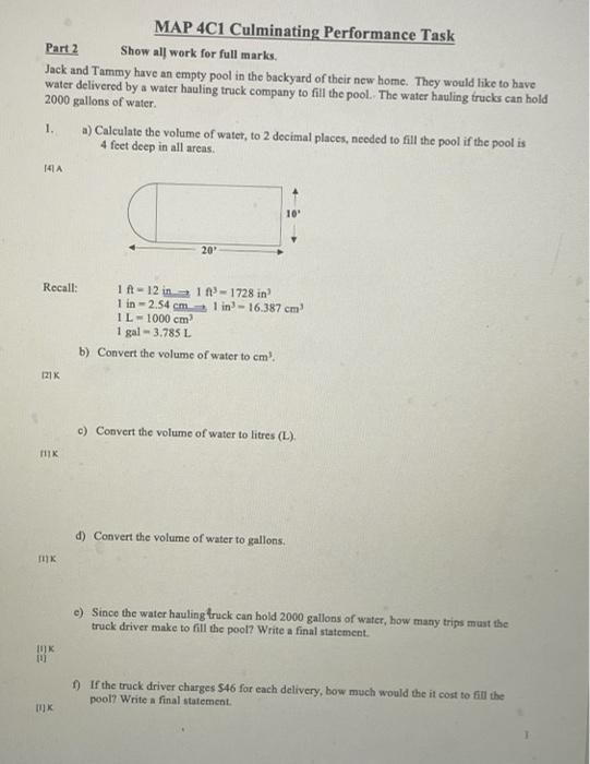 Solved MAP 4C1 Culminating Performance Task Part 2 Show all | Chegg.com Solved MAP 4C1 Culminating Performance Task Part 2 Show all | Chegg.com