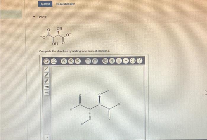Solved Complete the structure by adding lone pairs of | Chegg.com