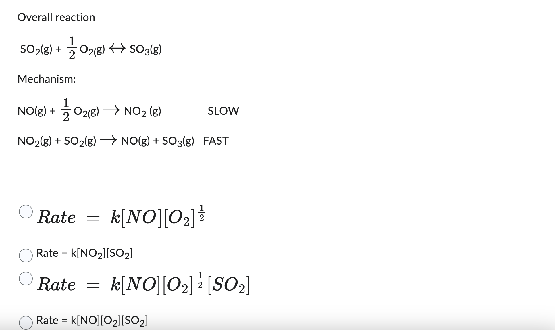 Solved Overall | Chegg.com