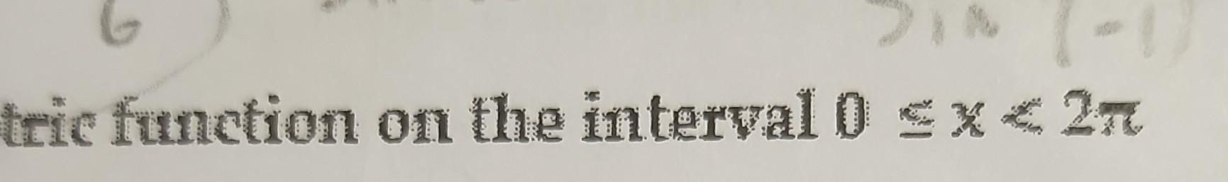 Solved find the real zeros of the trigonometric function on | Chegg.com