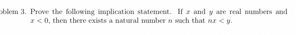 Solved Problem 3. ﻿Prove the following implication | Chegg.com