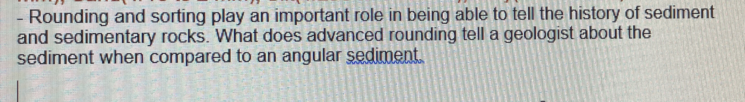 Solved Rounding and sorting play an important role in being | Chegg.com