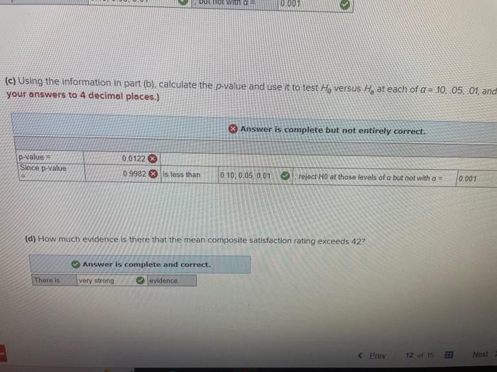 Solved (c) Using the information in part (b), calculate the | Chegg.com