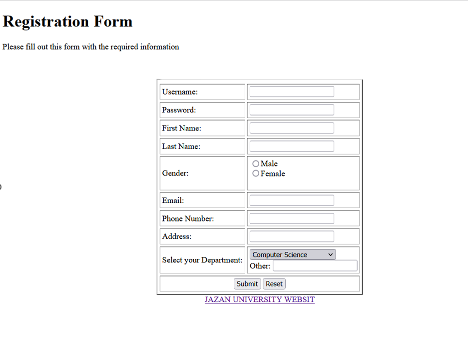 Solved 3. ﻿Write the HTML code to generate the following | Chegg.com