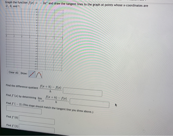 Solved Graph The Function F 2 20 And 1 3r And Draw 