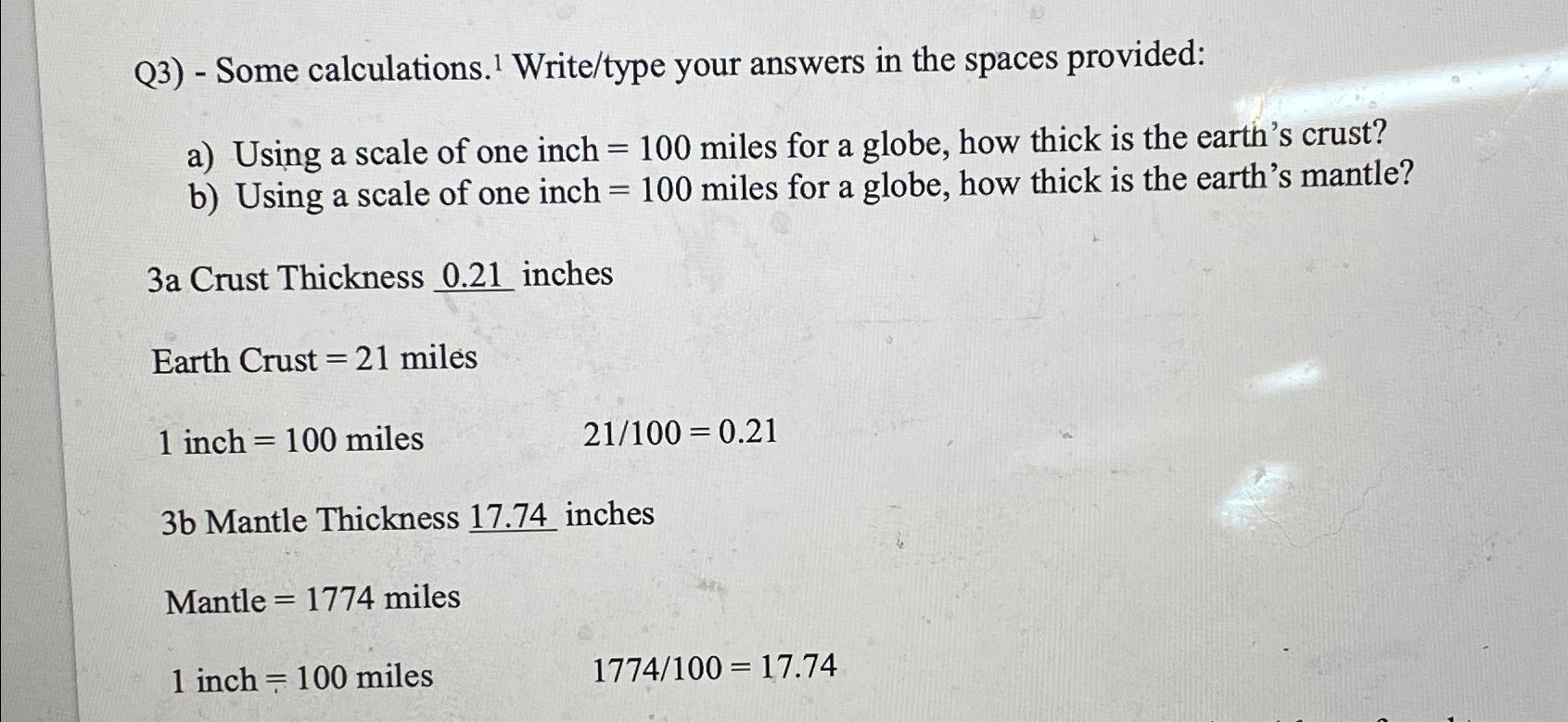Solved Q3) - ﻿Some calculations. ?1 ﻿Write/type your answers | Chegg.com