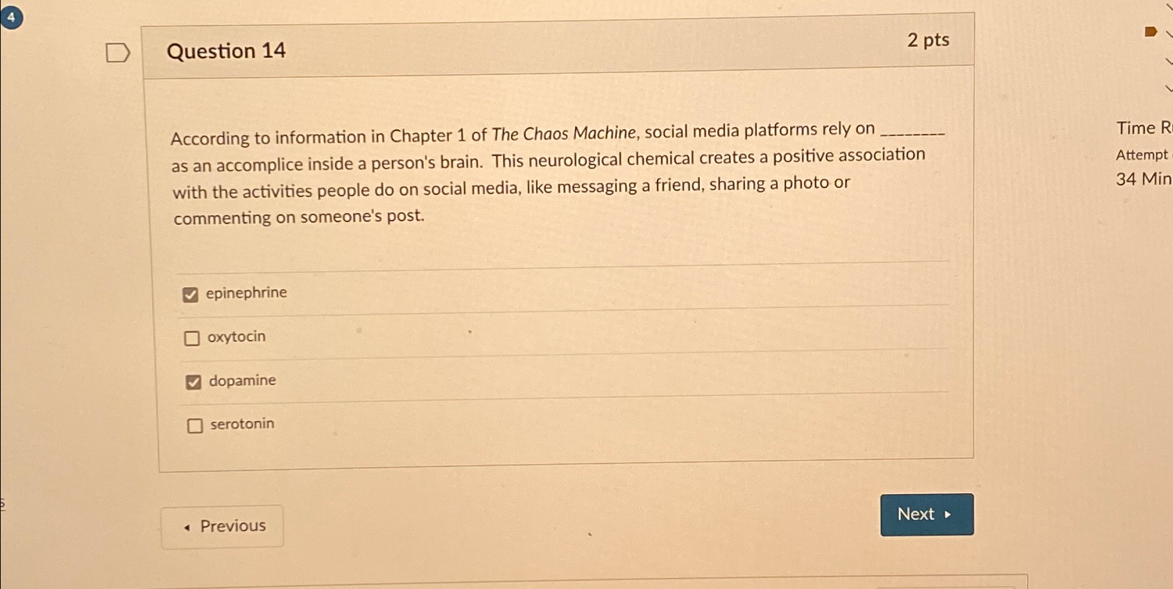 Solved (4)Question 142 ﻿ptsAccording to information in | Chegg.com
