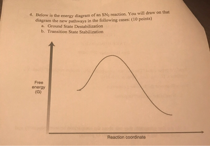 Solved low is the energy diagram of an SN2 reaction. You | Chegg.com