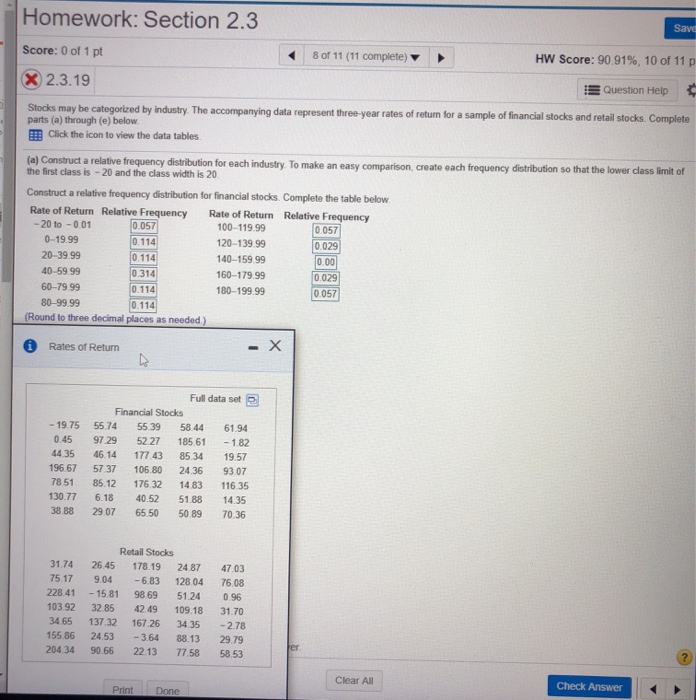Solved Homework Section 2 3 Save Score 0 Of 1 Pt 8 Of 11
