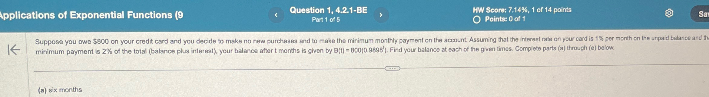Solved Applications of Exponential Functions (9Question | Chegg.com